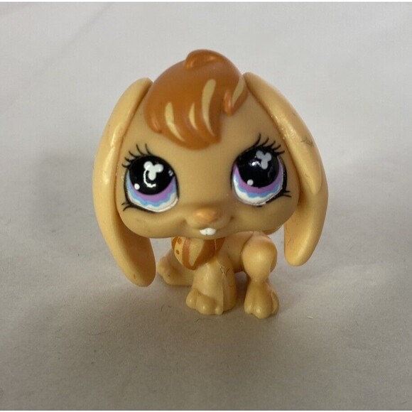 Hasbro | Toys | Littlest Pet Shop Lps 48 Orange Bunny Rabbit Floppy ...